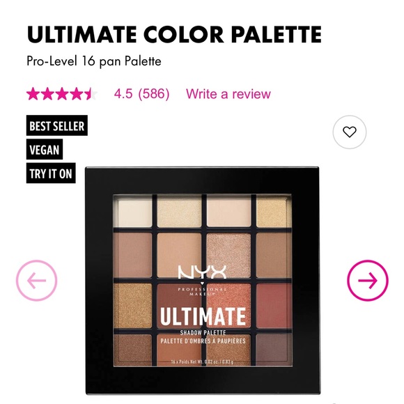 NYX | Makeup | Nyx Ultimate Color Palette Warm Neutrals | Poshmark